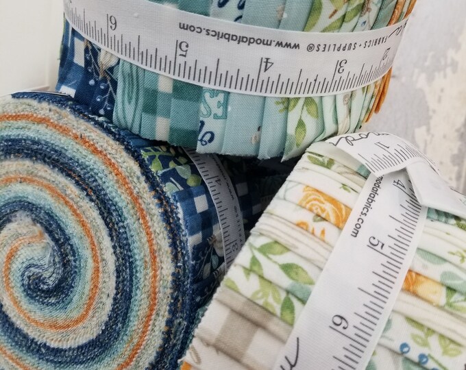 Harvest Wishes Jelly Roll by Deb Strain for Moda Fabrics, Autumn ...