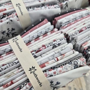 Audrey...fat Quarter Bundle...clothworks...20 Prints - Etsy