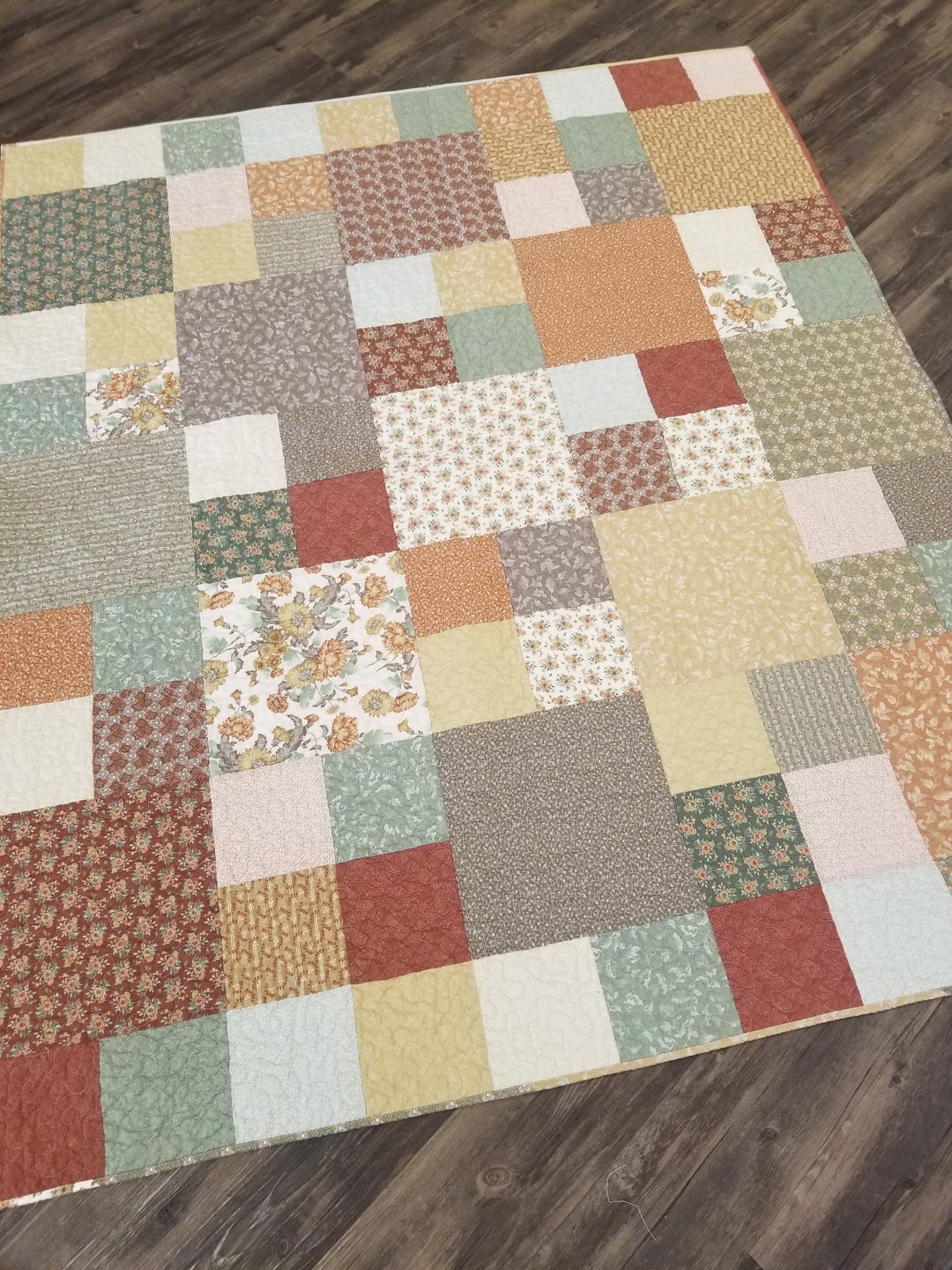 Plum Trees in Autumn Quilt Kit Pattern Designed by Mickey Zimmer for ...