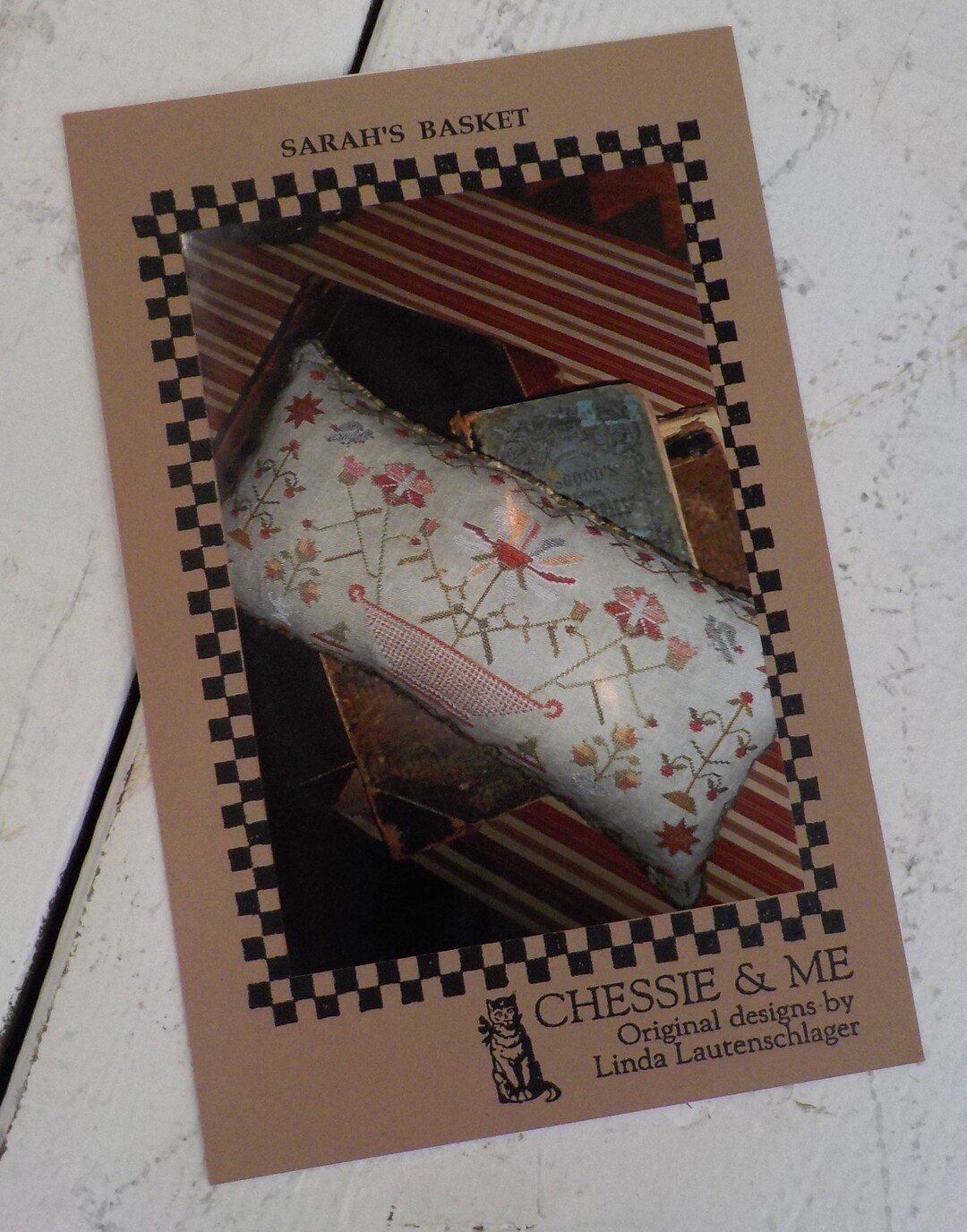 Sarah's Basket by Linda Lautenschlager of Chessie & Me...cross Stitch ...