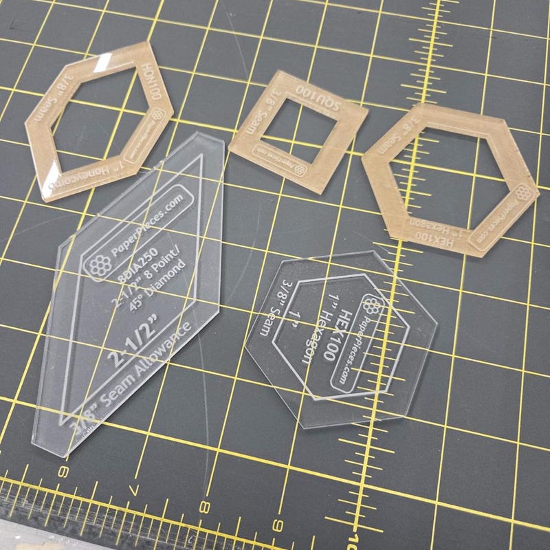 Acrylic Templates - Etsy