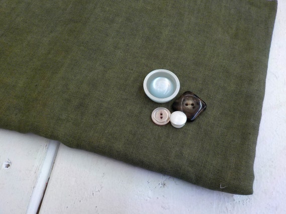 Weeks Dye Works Kudzu 35ct Fat Quarter 100% Linen Cross | Etsy