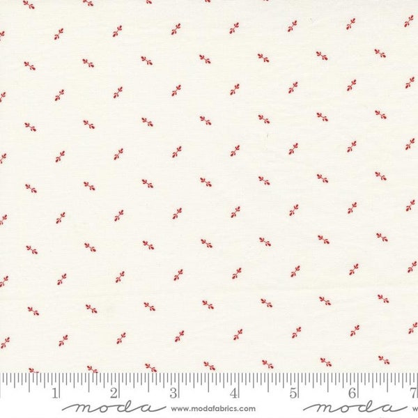 Red and White Gatherings Fabric - Etsy