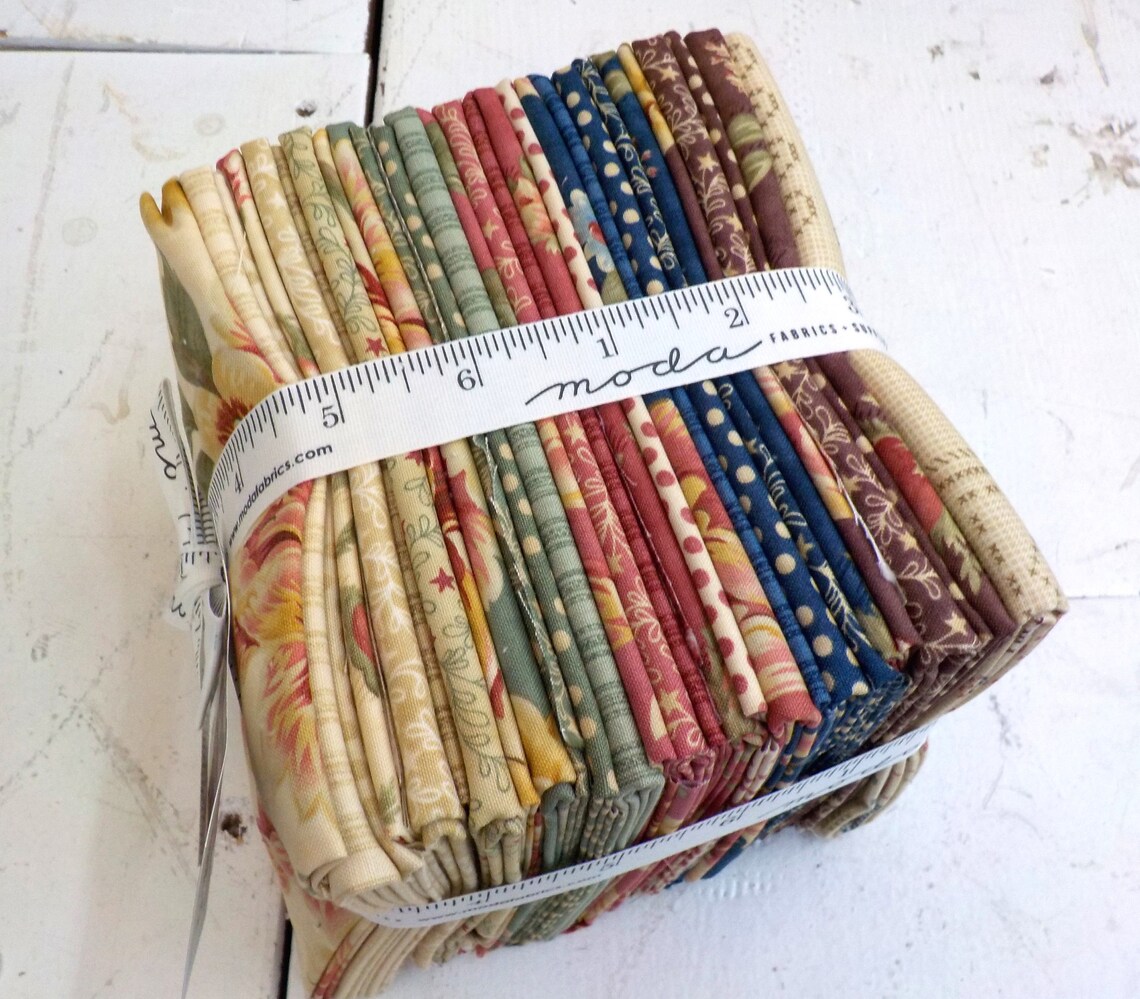 Threads That Bind Fat Quarter Bundle by Blackbird Designs for - Etsy