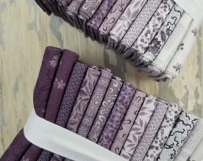 Circa: Purple Fat Quarter Bundle by Whistler Studios for Windham ...