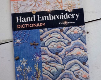 Hand Embroidery Dictionary by Christen Brown Reference Book - Etsy