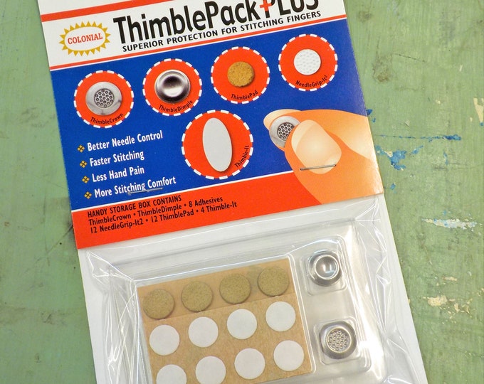 Colonial Thimblepack Plus..."superior Protection for Stitching Fingers" - Etsy