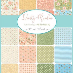 Dainty Meadow...bluebell & Sky FQ Bundle...heather Briggs of My Sew ...