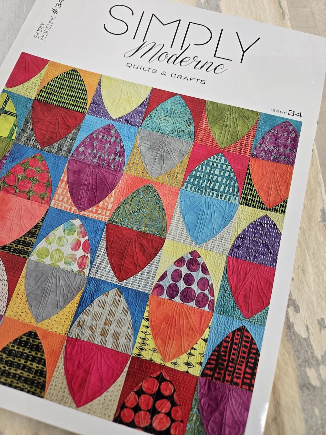 Simply Moderne by Quiltmania 2023 Issue 34 - Etsy