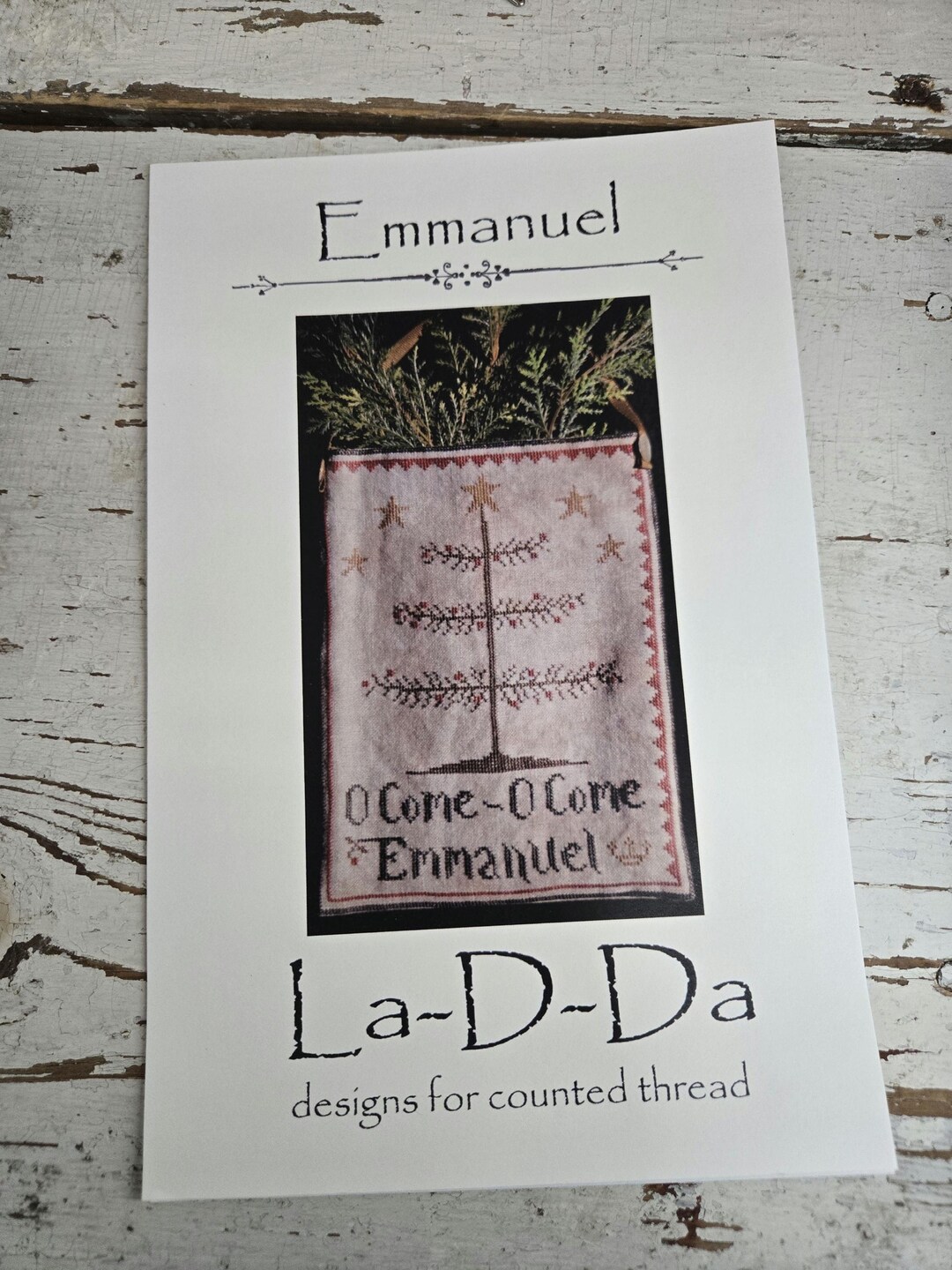 Emmanuel by La-d-da...cross Stitch Pattern, Christmas Cross Stitch - Etsy
