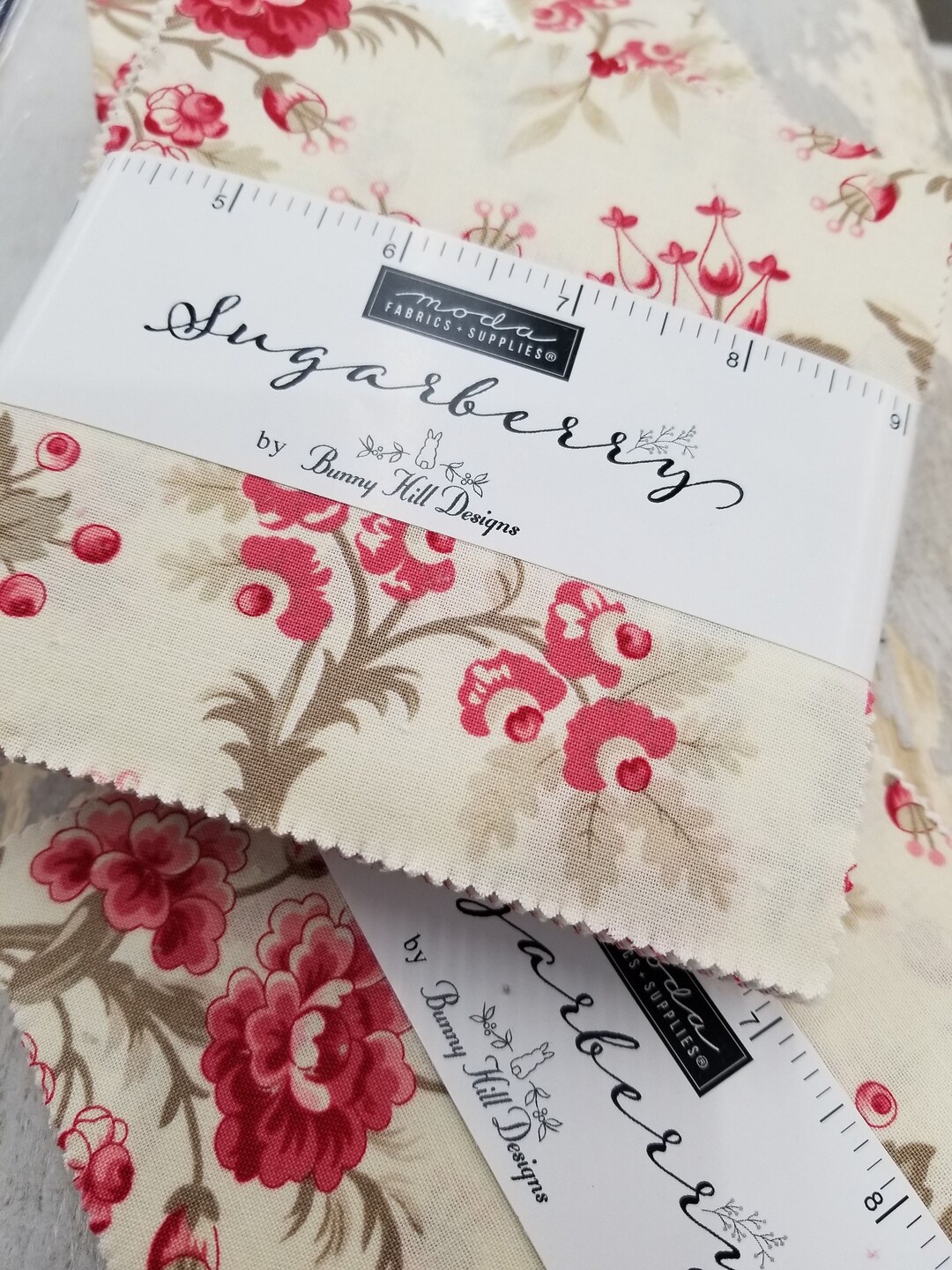 Sugarberry Charm Pack...designed by Bunny Hill Designs for Moda Fabrics - Etsy