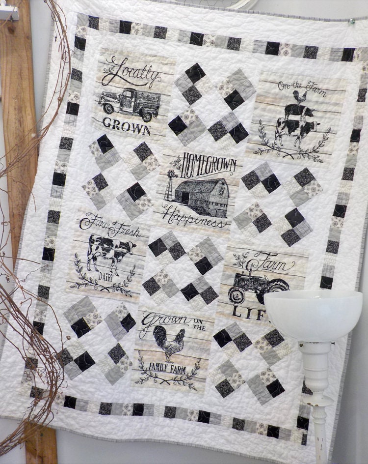 PDF Farm Sweet Farm pattern designed by Mickey Zimmer for Sweetwater ...