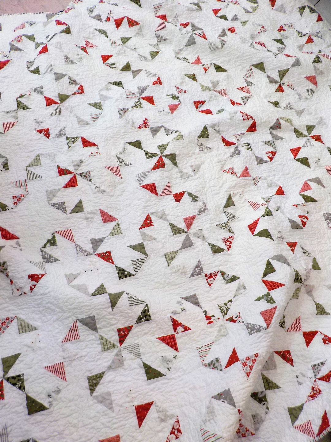 PDF December Blizzard Quilt Pattern...designed by Mickey Zimmer for ...