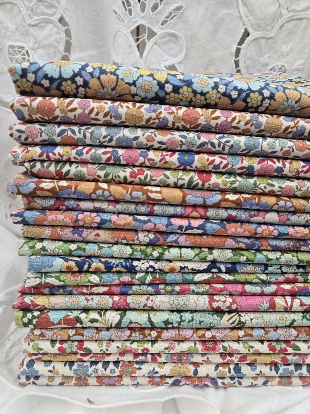 Wallflower...half Yard Bundle...a Tilda Collection...tone Finnanger ...