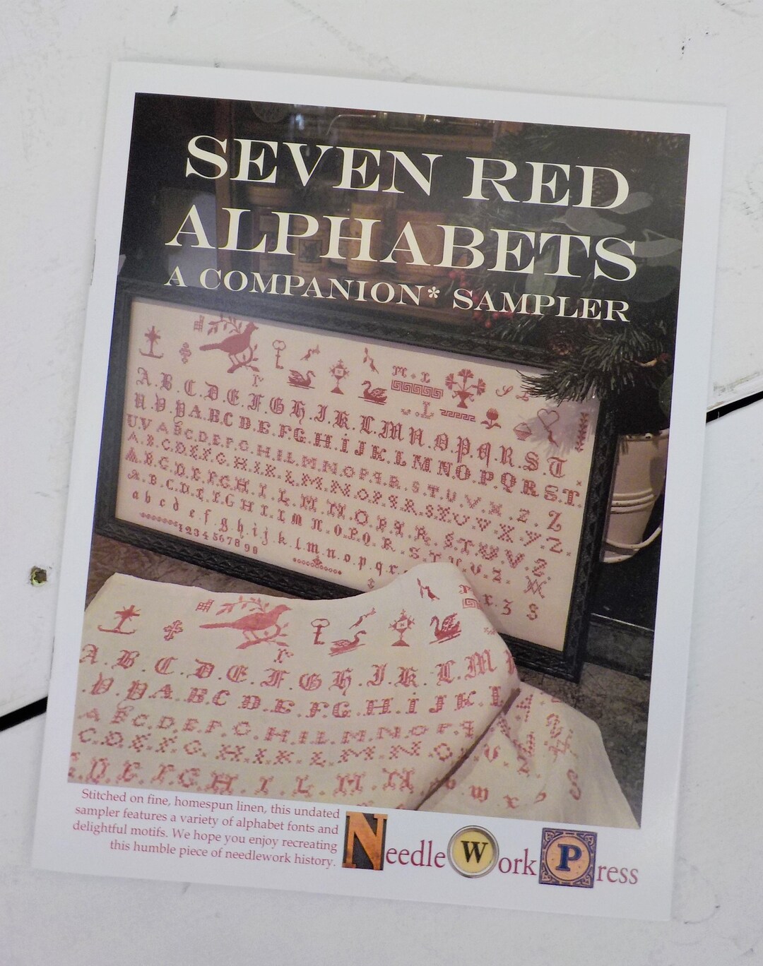 Seven Red Alphabets, A Companion Sampler Designed by Needle Workpress ...