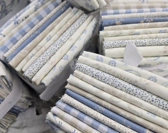 Trendy Toile & Gingham Weaves...f8th Bundle...monika Zhu...marcus ...