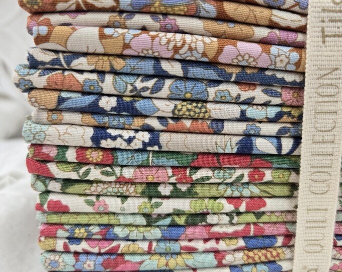 Wallflower...half Yard Bundle...a Tilda Collection...tone Finnanger ...