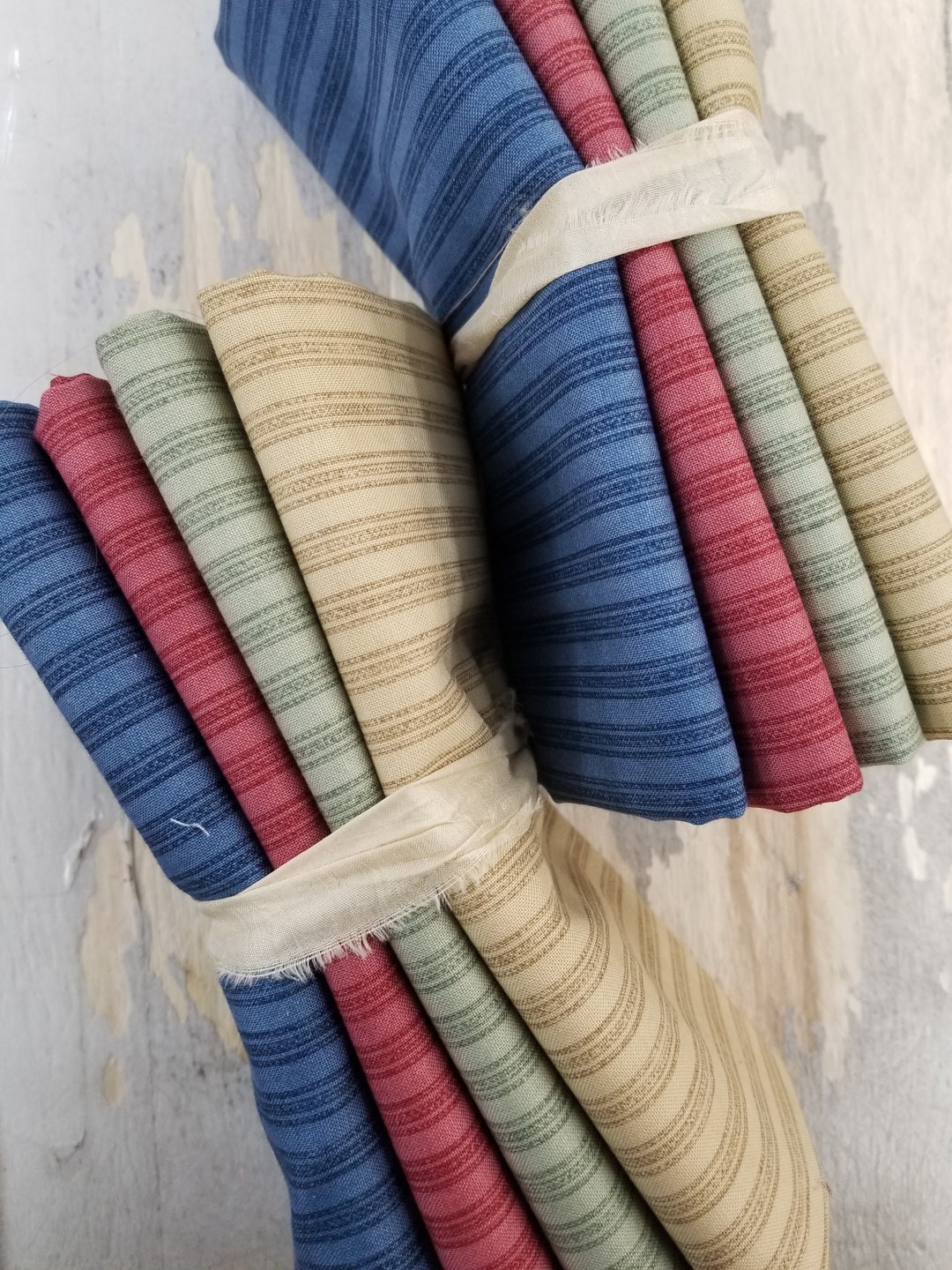 Threads That Bind Stripes HALF Yard Bundle by Blackbird Designs for ...