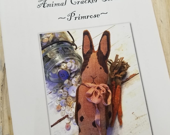 Clementine, Animal Crackers Series by Stacy Nash Primitives...cross ...