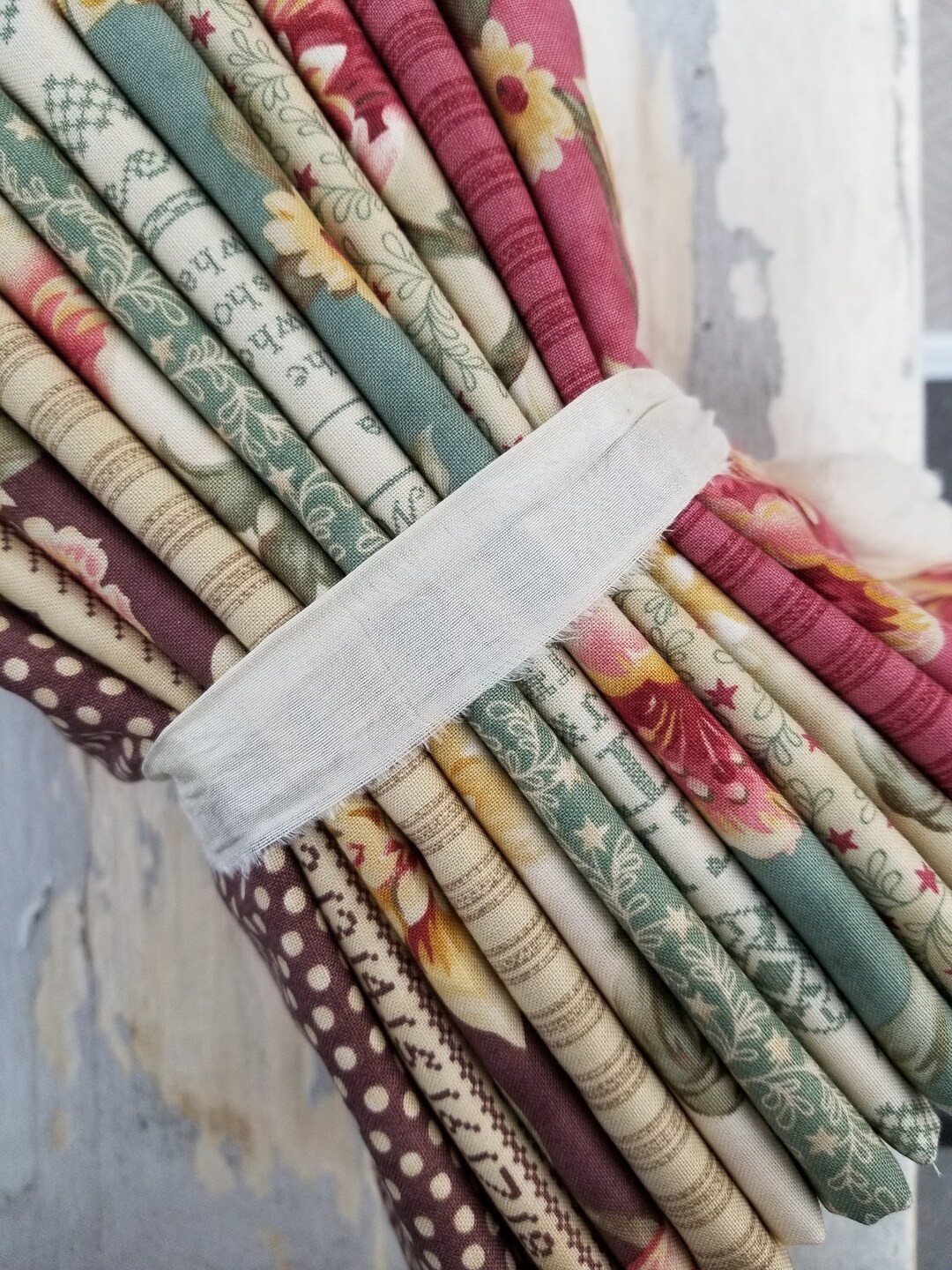 Threads That Bind HALF Yard Bundle by Blackbird Designs for Moda ...