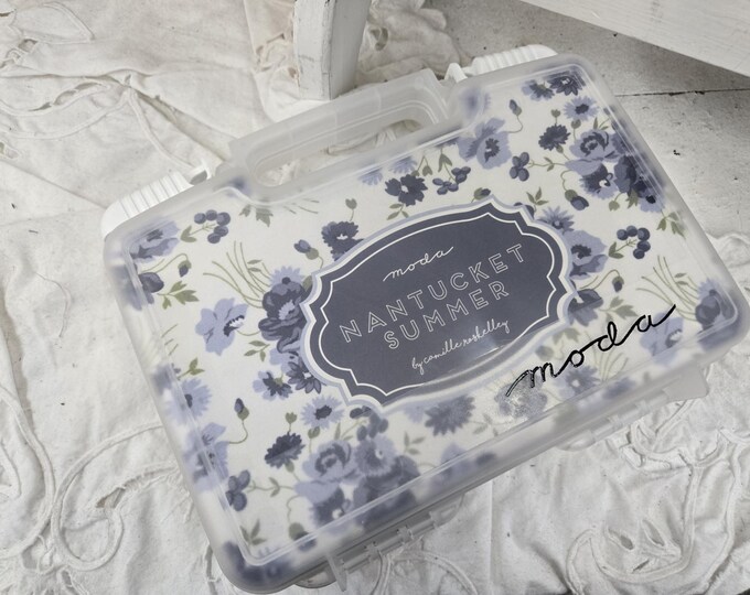 Nantucket Summer...collector Bin...camille Roskelley...moda Fabrics - Etsy