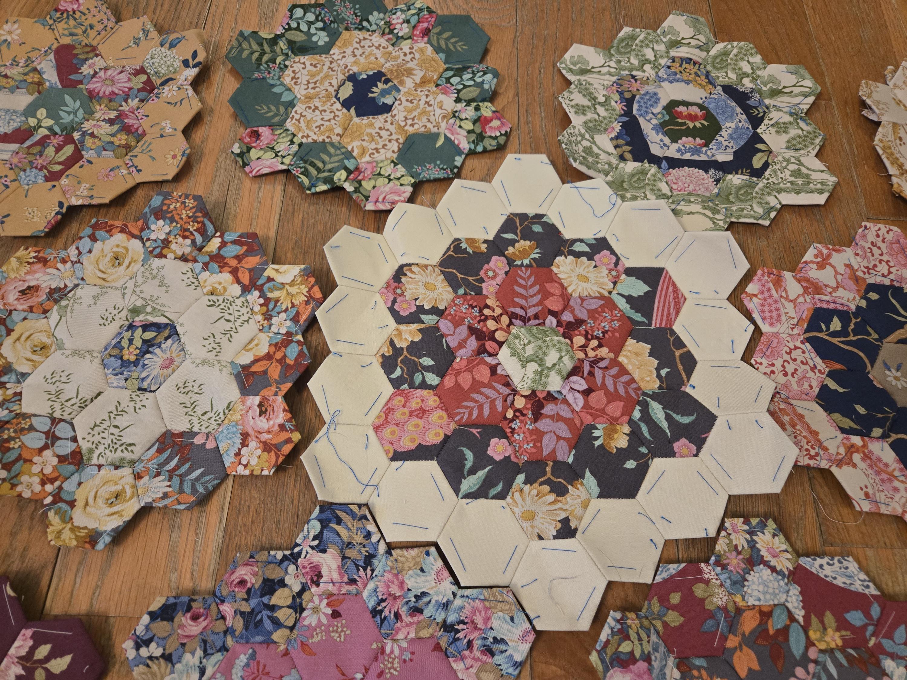 Chateau Gardens quilt kit...featuring Tilda's Chic Escape...pattern ...