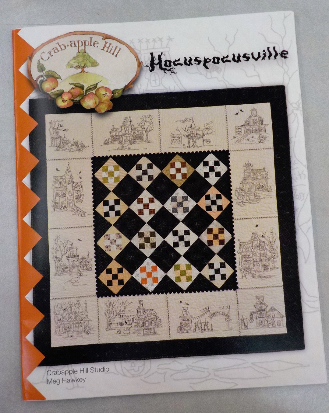 Hocuspocusville Pattern by Meg Hawkey of Crabapple Hill Studio - Etsy