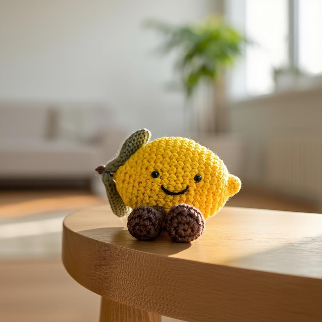 Jellycat Lemon Crochet Pattern – Beginner-friendly Desk Buddy, Kawaii ...