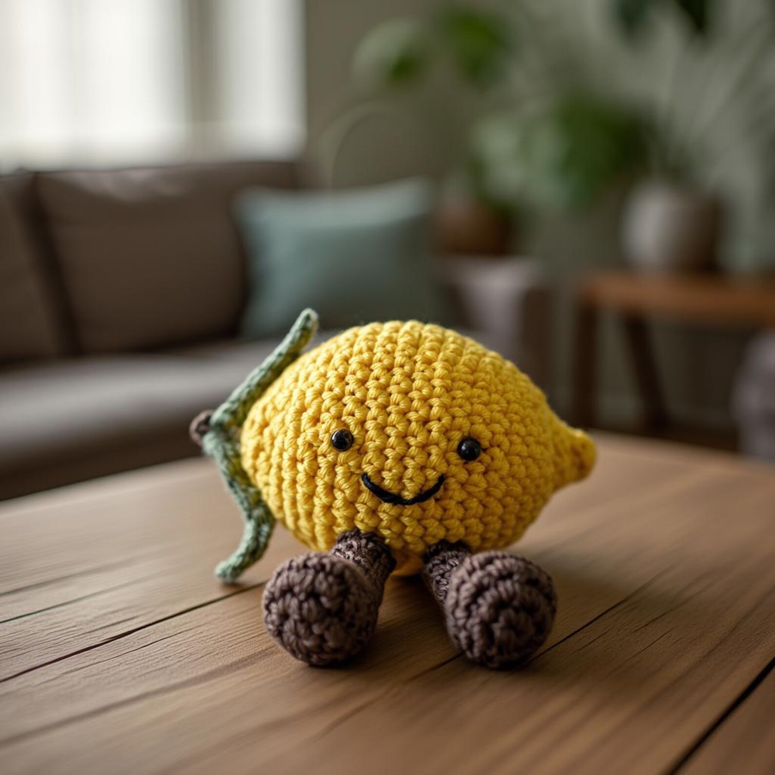 Jellycat Lemon Crochet Pattern – Beginner-friendly Desk Buddy, Kawaii ...
