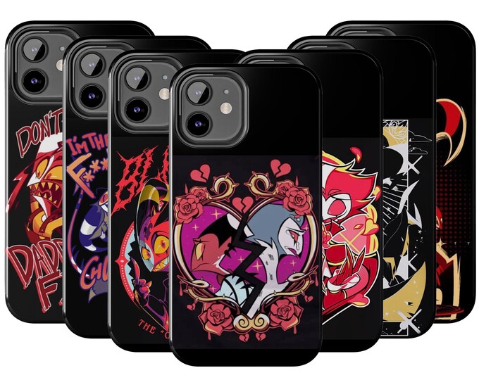 Helluva Boss Blitzo Characters Phone Case, Helluva Boss Phone Case ...