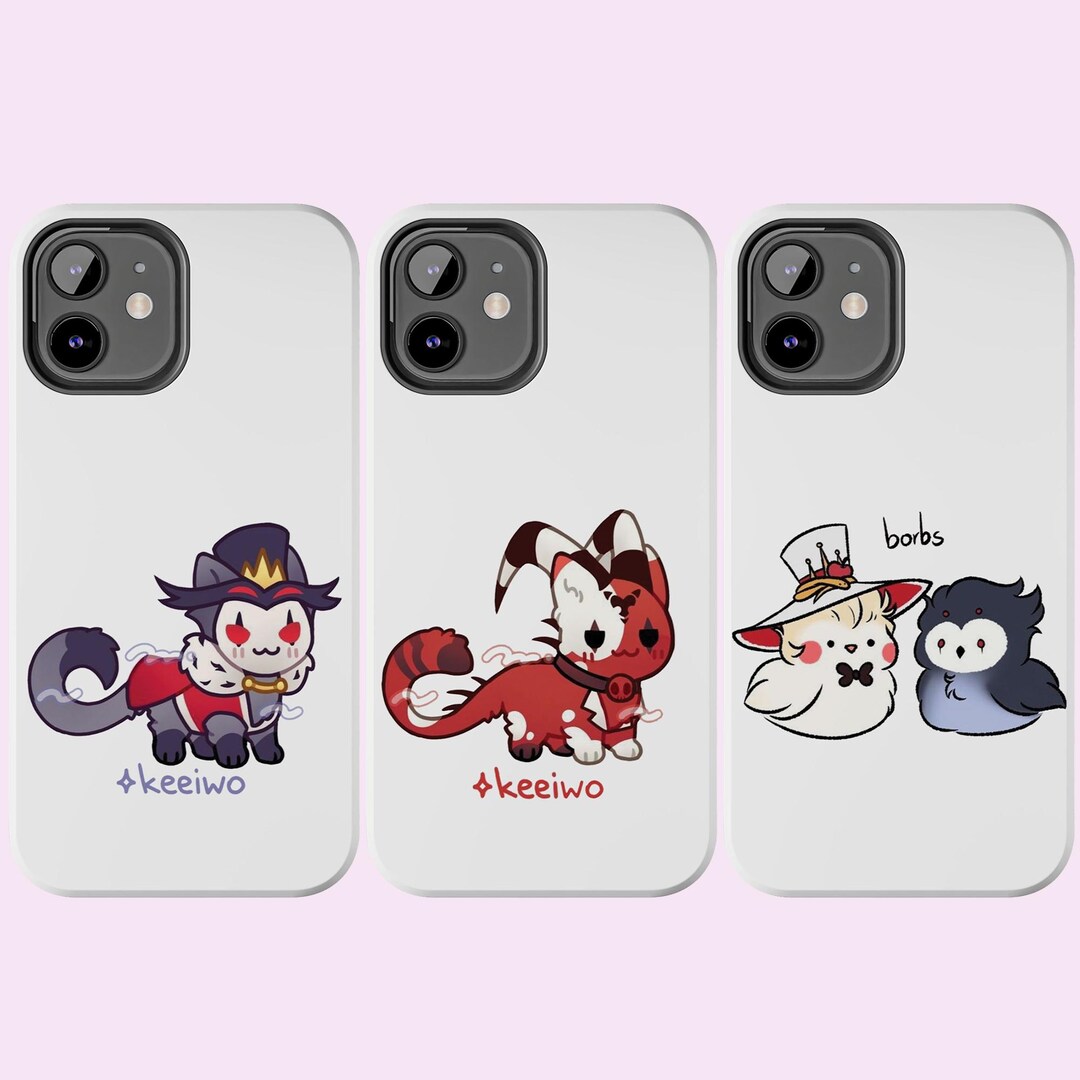 Hazbin Hotel and Helluva Boss Phone Case, Lucifer Morningstar Fan Art ...