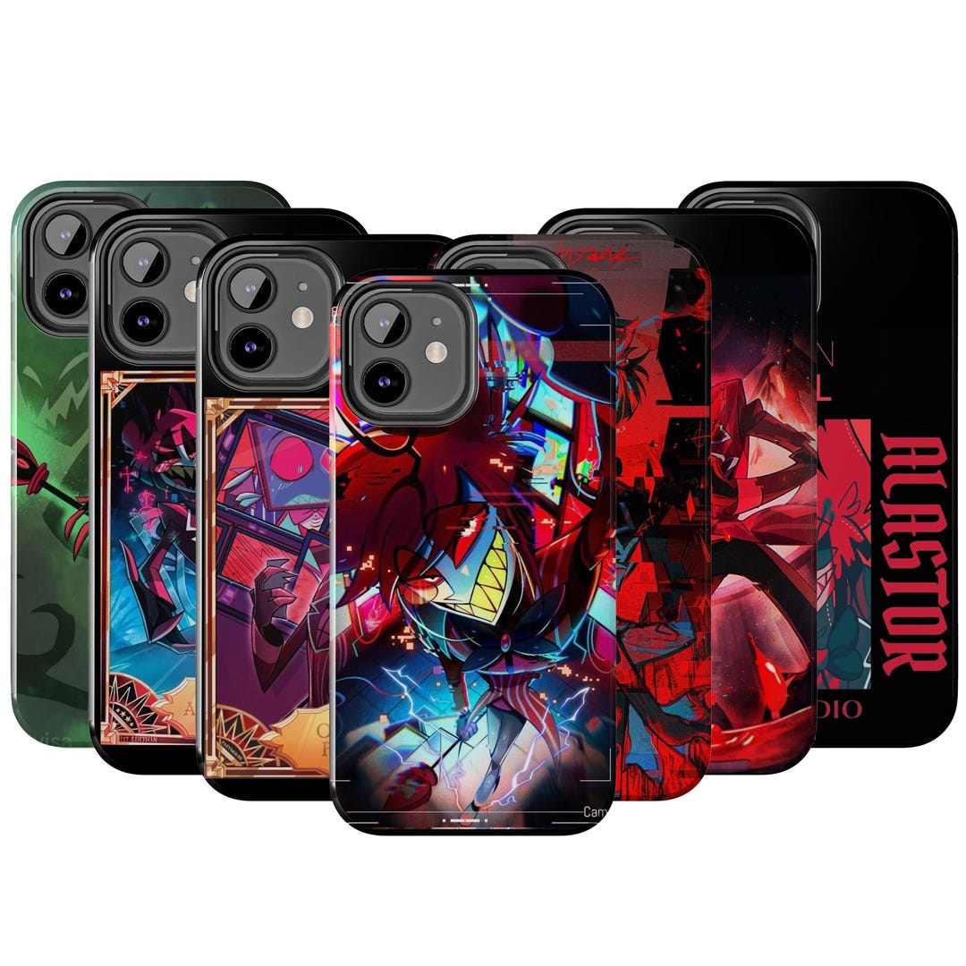 Alastor the Radio Demon Hazbin Hotel Phone Cover, Alastor iPhone 17 16 ...