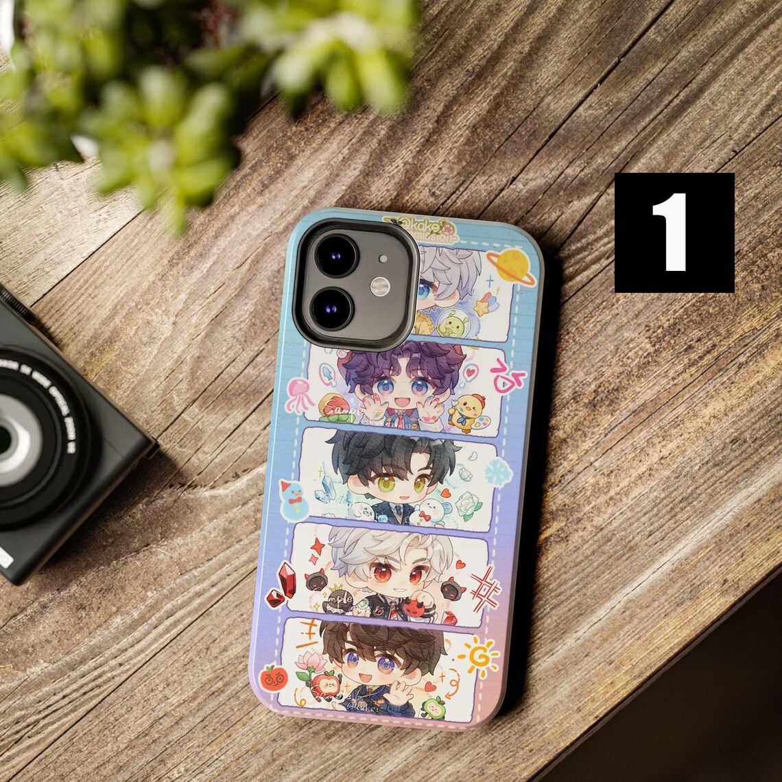 Love and Deepspace Chibi Characters Phone Case Otome Game Cover, LADS ...