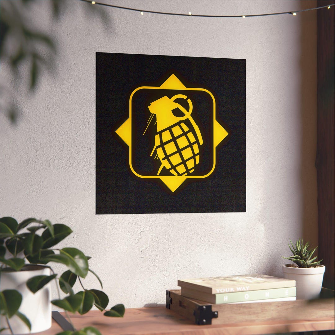 Laser Lemon Grenade Poster - Etsy