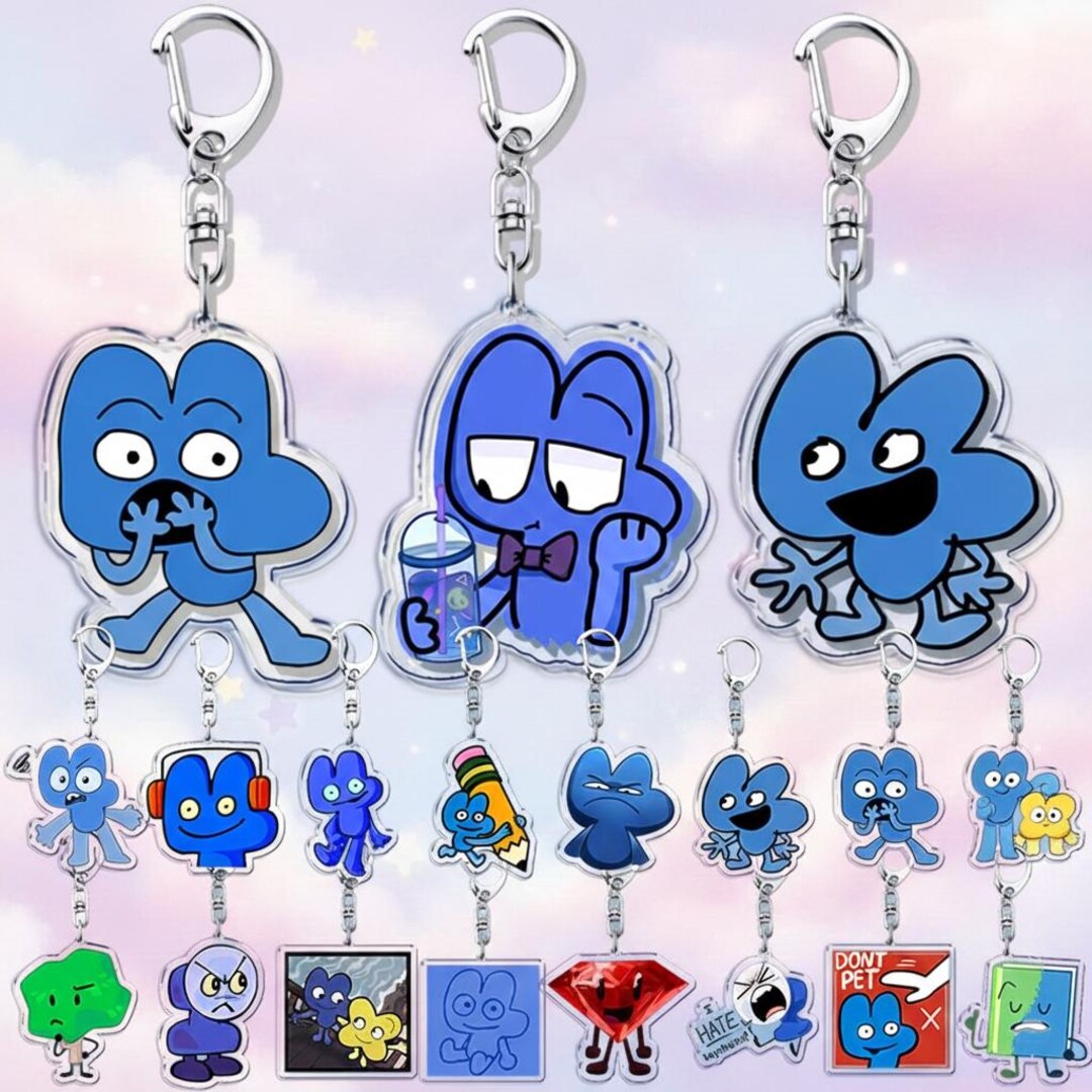 BFDI: TPOT Acrylic Keychain – Object Show Fan Gift - Etsy