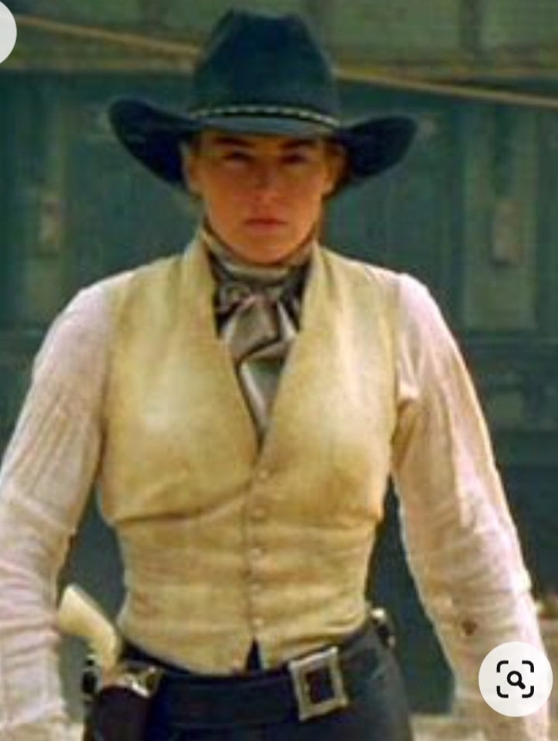Victorian Vest 1880s Inspired Wild West Lady Gunslinger Cosplay Costume ...