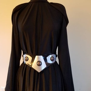 Dark Side Princess Leia Organa Cosplay Crossover Costume Black Gown ...
