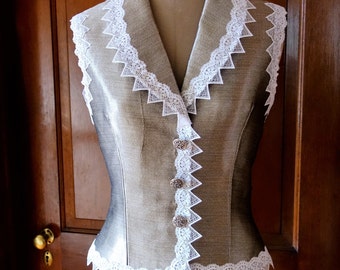 Princess Seam Vest - Etsy