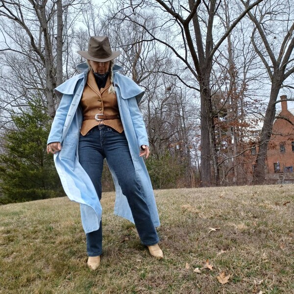 Denim Duster - Etsy