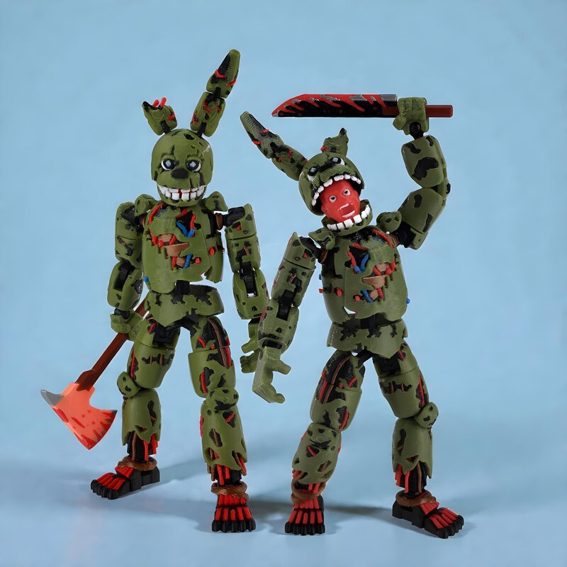Spring Trap Action Figures - Etsy