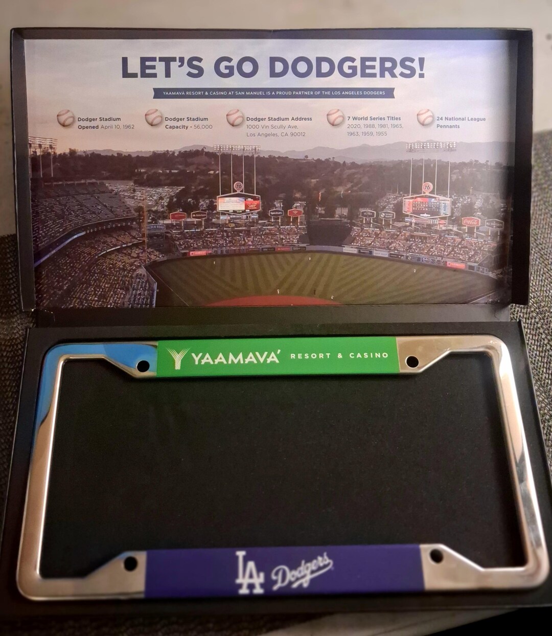 LA Dodgers License Plate - Limited Edition - Etsy