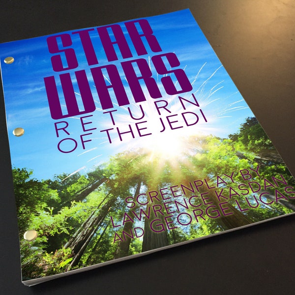Return of the Jedi Script - Etsy