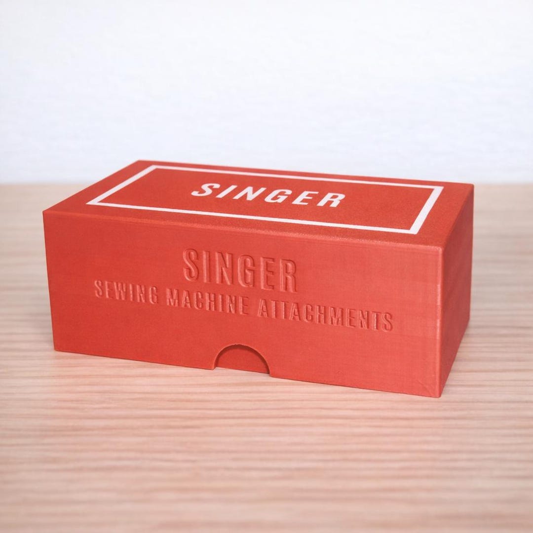 Vintage Singer Sewing Box – Retro-style Accessory Box | Collector's ...