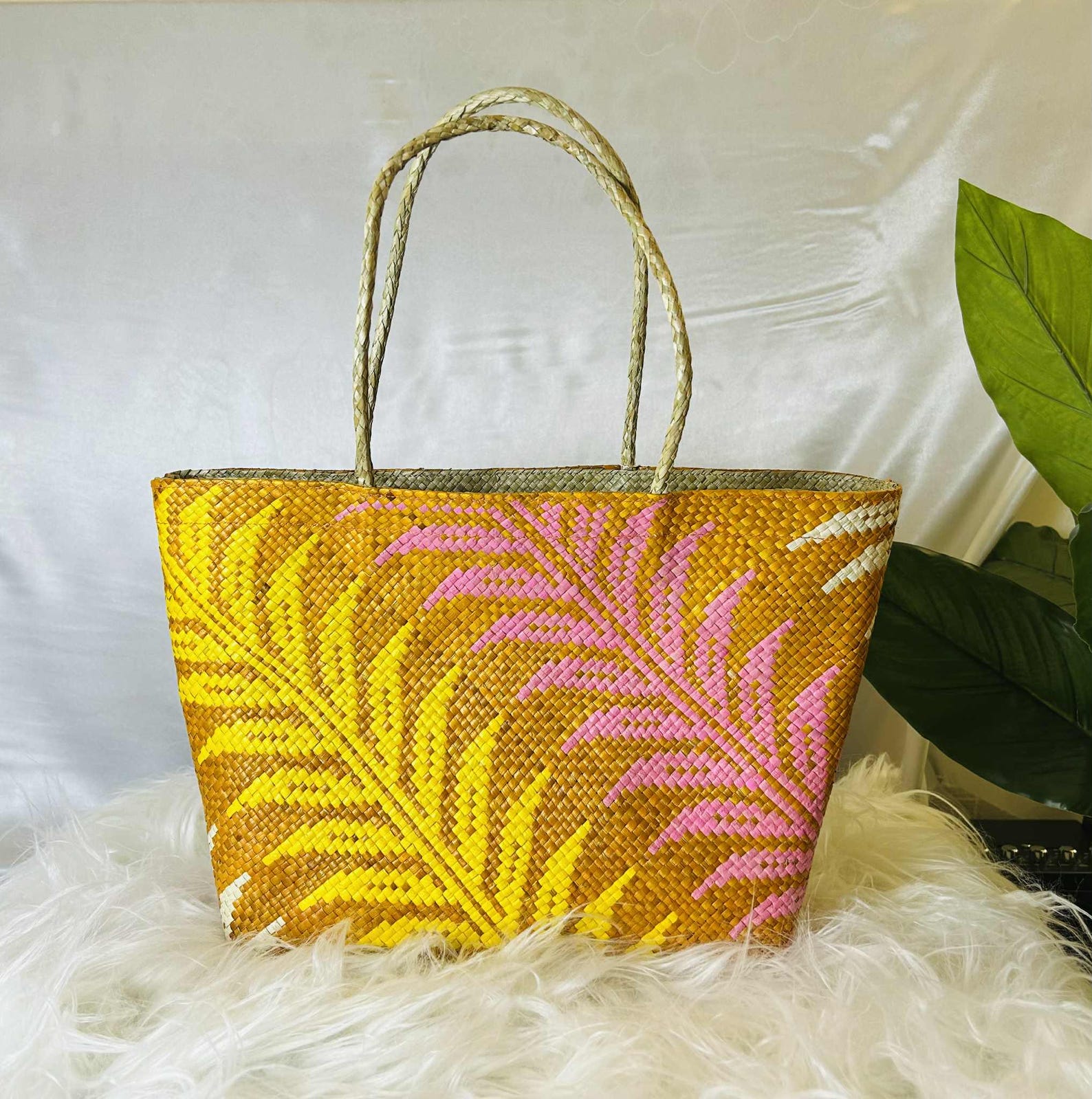 Handwoven Banig Bag With Soft Handle - Etsy