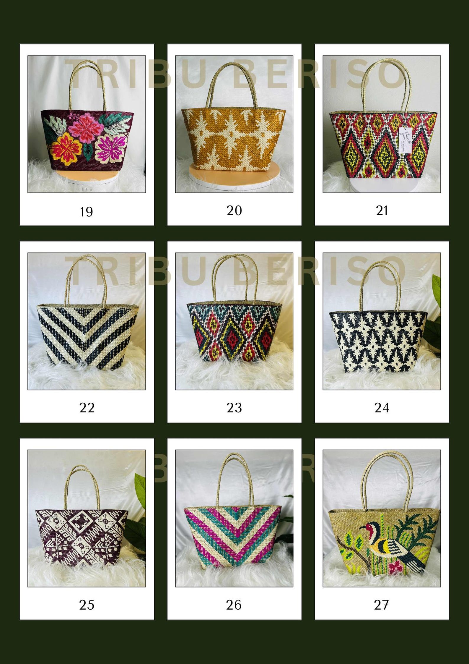 Handwoven Banig Bag With Soft Handle - Etsy