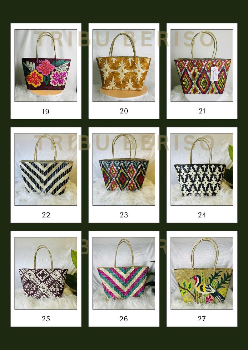 Handwoven Banig Bag With Soft Handle - Etsy