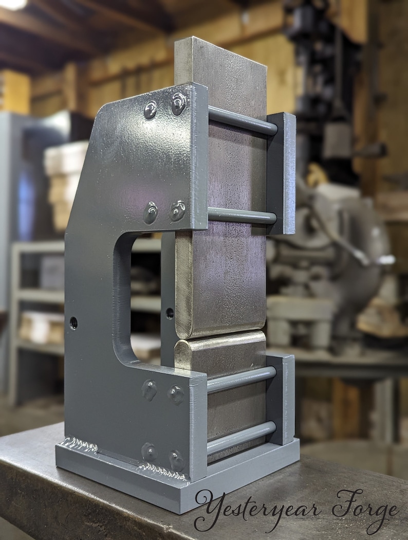 G3 Guillotine Tool---- Blacksmith, Tinsmith, Metalworking Tool ,C Frame ...