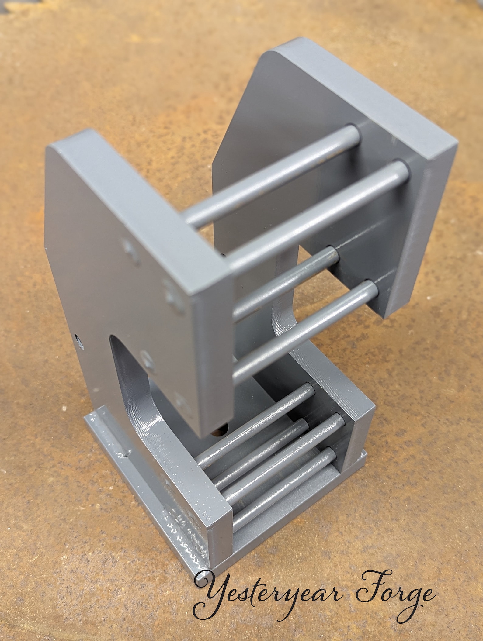 G3 Guillotine Tool---- Blacksmith, Tinsmith, Metalworking Tool ,C Frame ...