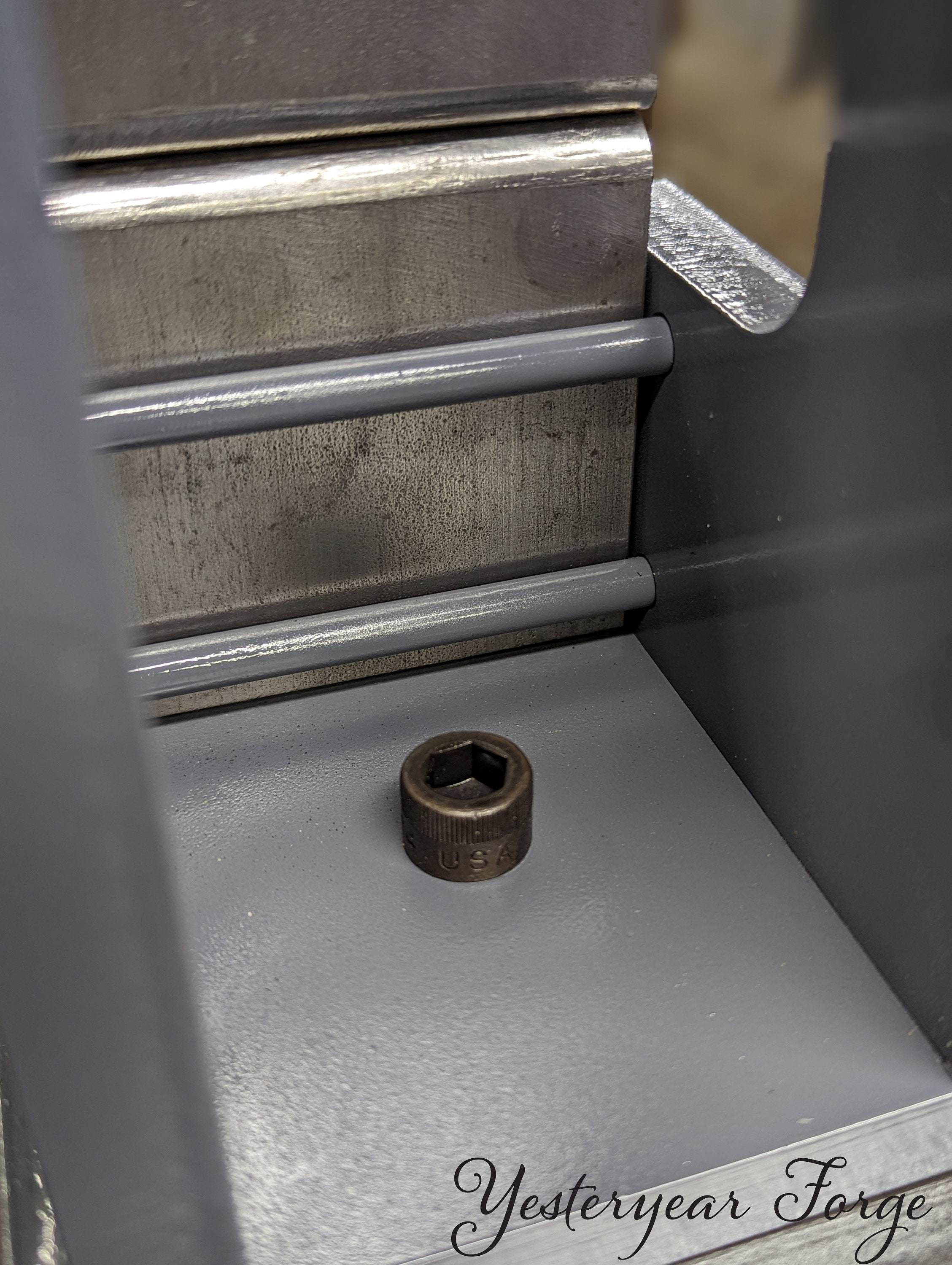 G3 Guillotine Tool---- Blacksmith, Tinsmith, Metalworking Tool ,C Frame ...