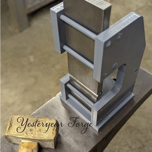 G3 Guillotine Tool---- Blacksmith, Tinsmith, Metalworking Tool ,C Frame ...
